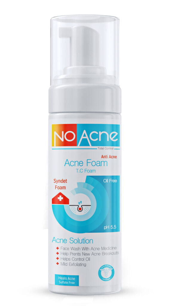 فوم شستشوی تخصصی پوست‌ چرب و جوشدار – No Acne